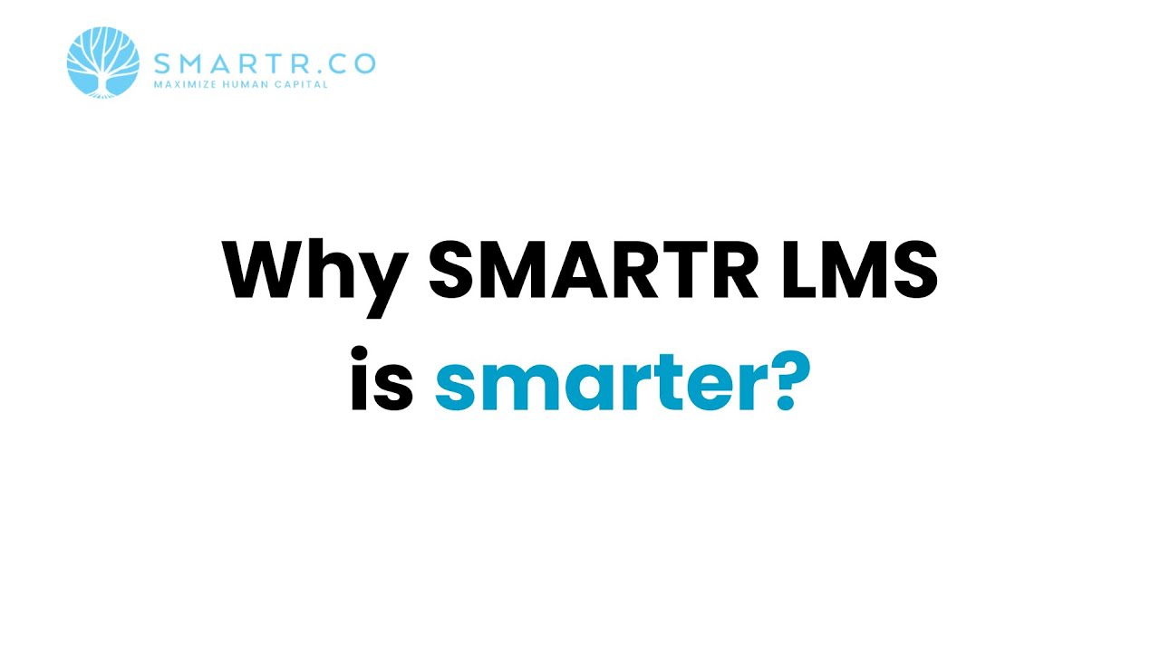 SMARTR LMS - AI-powered LMS - YouTube