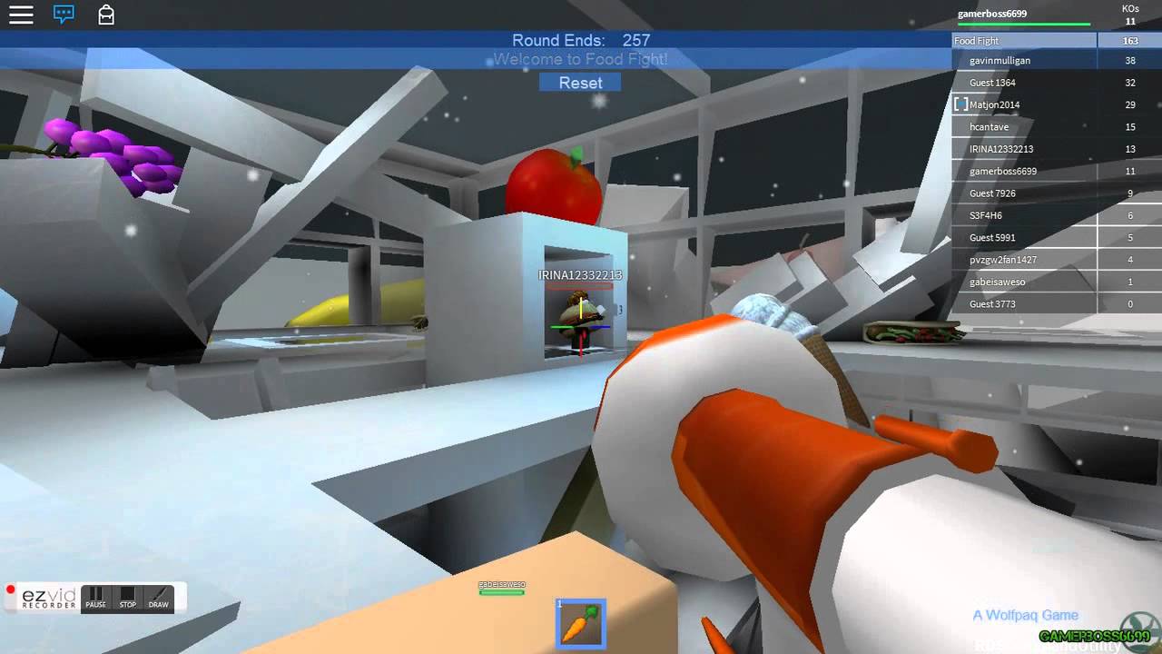 Roblox - Food Fight with gamerboss6699 - YouTube