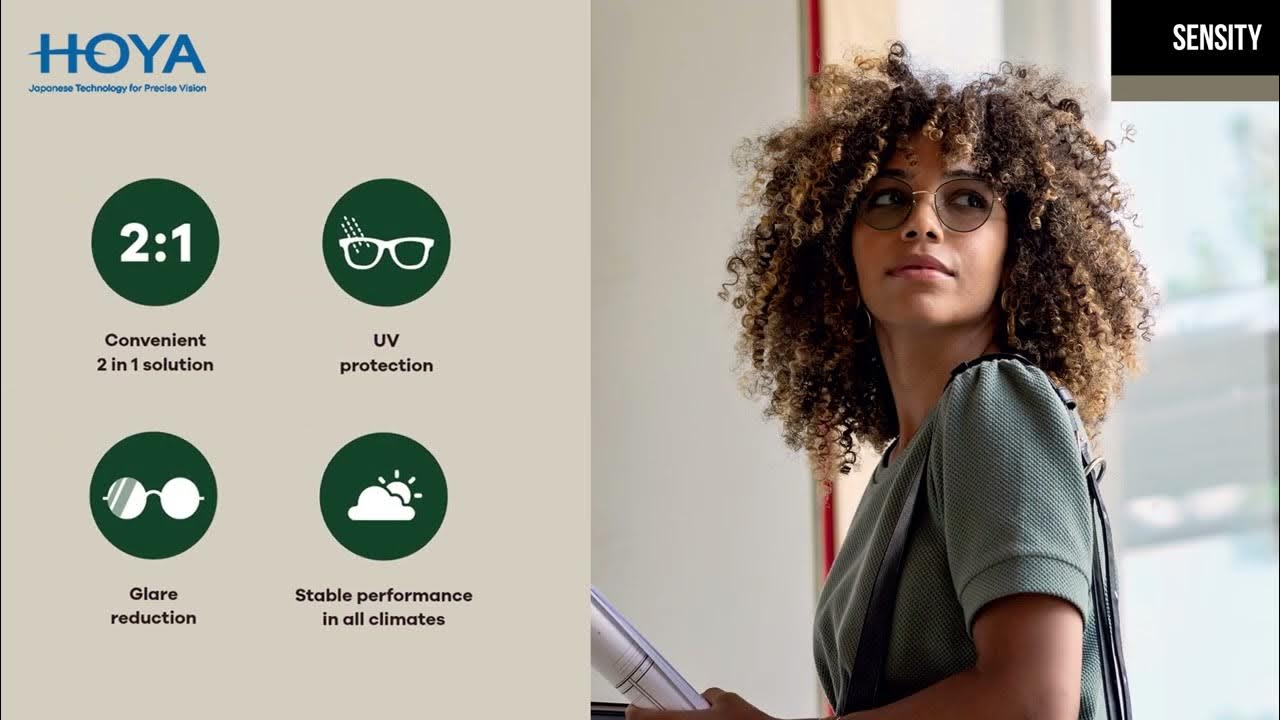 SENSITY light-adaptive lenses | HOYA India - YouTube
