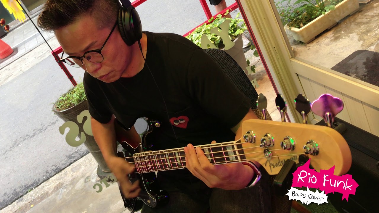 리오펑크 Rio funk ft. marcus miller (bass cover) 레슨생 송찬호 _신촌베이스 - YouTube