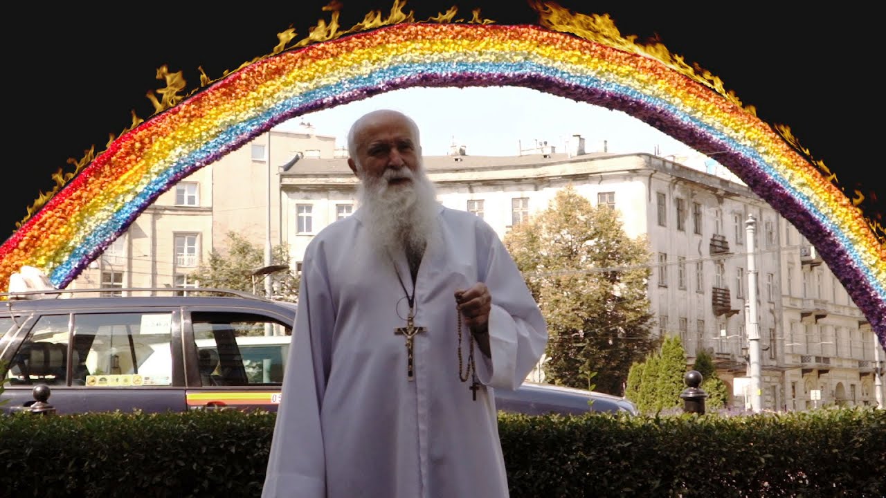 a rainbow in warsaw - YouTube