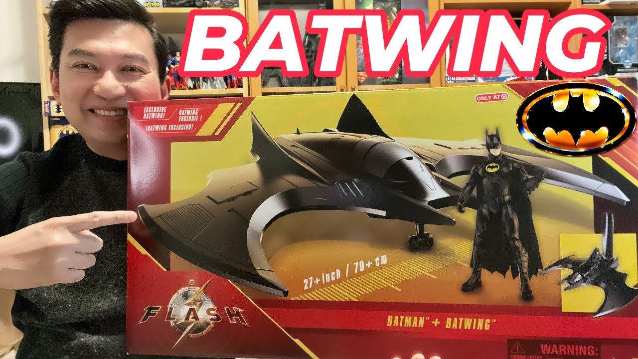 BATMAN BATWING | 12 inch Michael Keaton Spin Master - YouTube