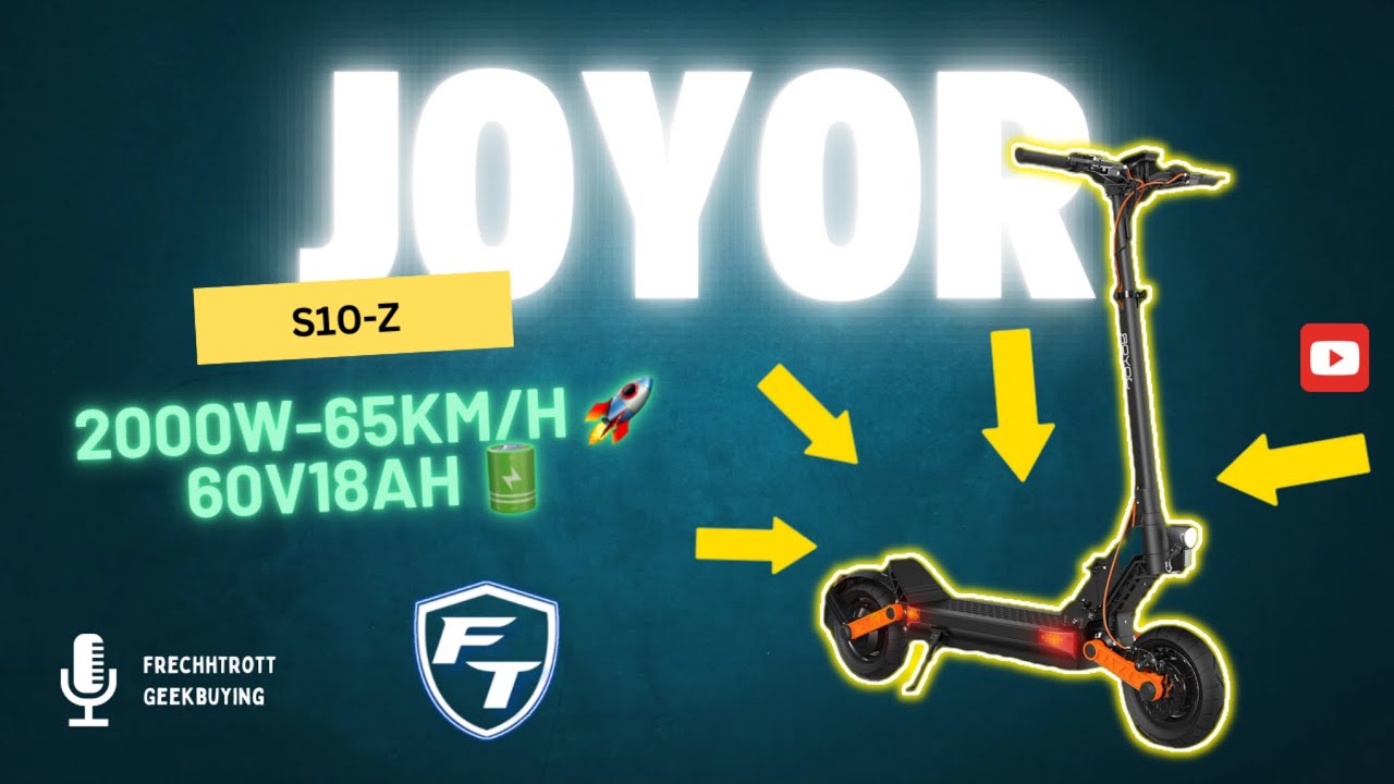 Joyor S10Z, la plus légère et puissante de sa catégorie 🚀 - YouTube