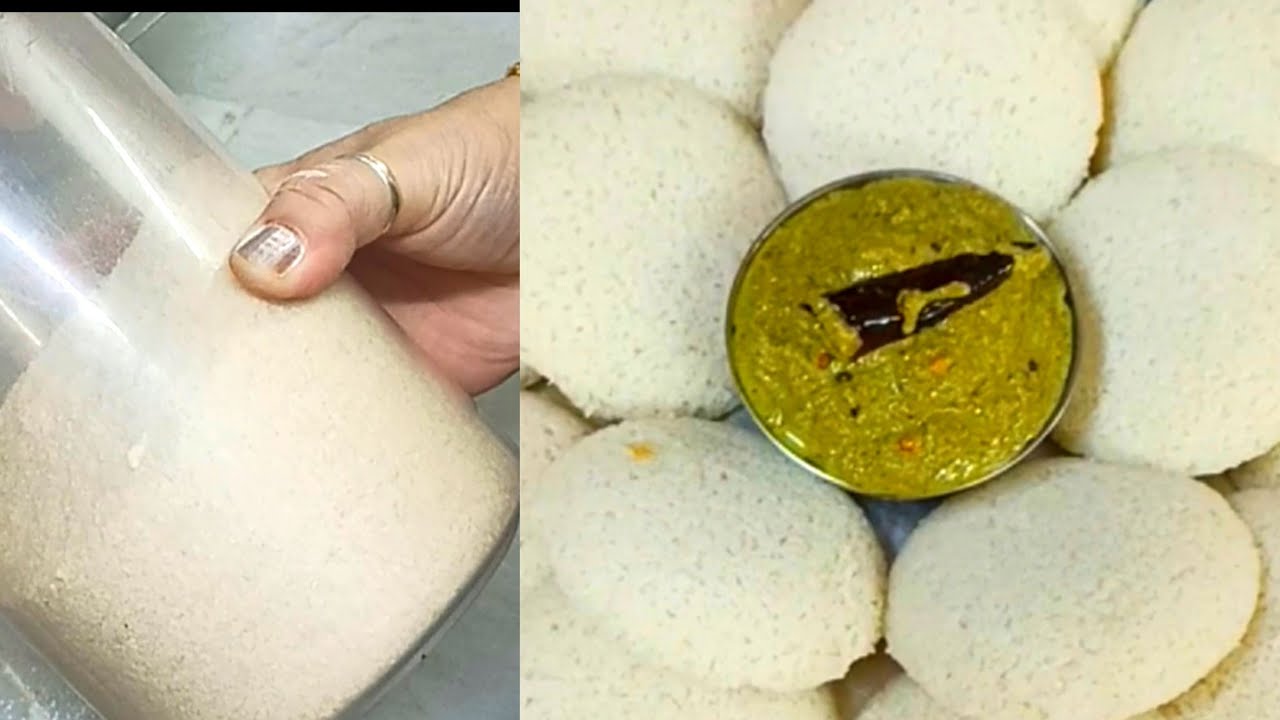 Homemade idly premix recipe || Idly Premix se banayen soft sponge idly ...