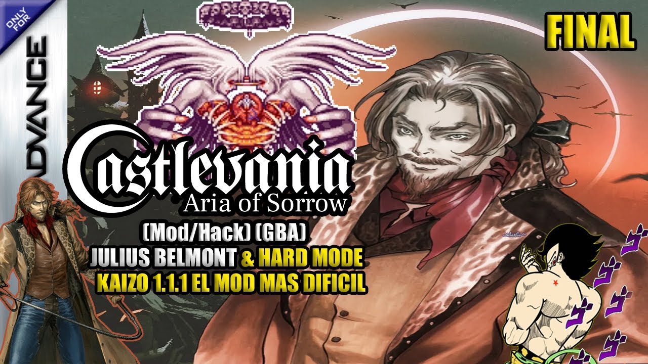 Castlevania: Aria of Sorrow Kaizo Hard Mode (Julius M.) Ep.-06 JEFE ...