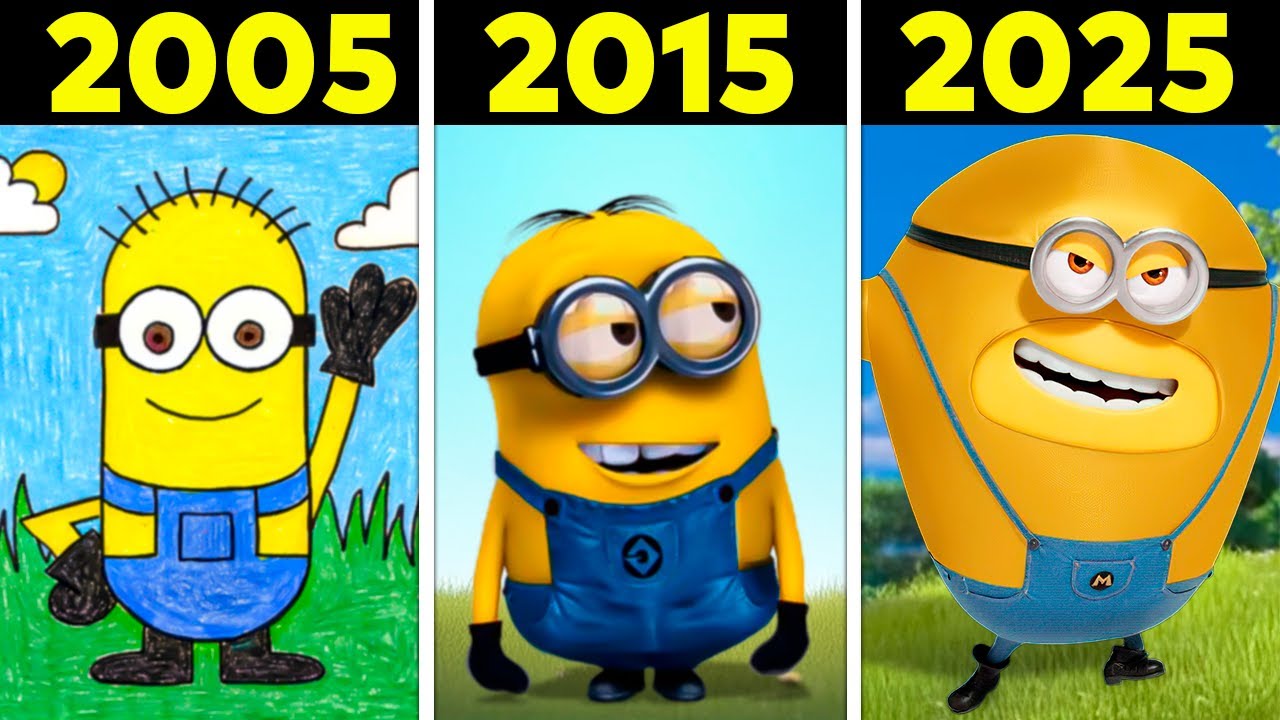 EVERYTHING About the EVOLUTION of the MINIONS! (2005-2025) - YouTube