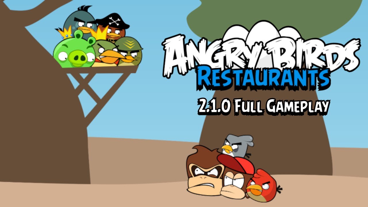 Angry Birds Restaurants (2.1.0) - King of Wings Full Gameplay - YouTube