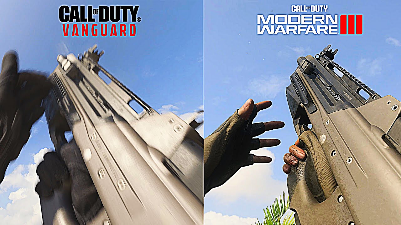 BP50 in Modern Warfare III vs Vanguard - YouTube