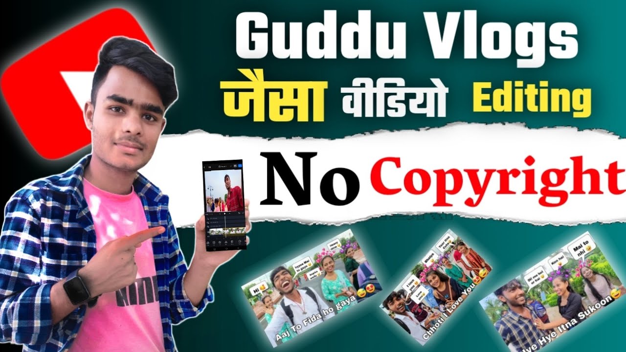 Guddu Vlogs Jaisa Video Edite Kaise Kare | Guddu Vlog Video Editing @GudduVlogs7 #edit - YouTube