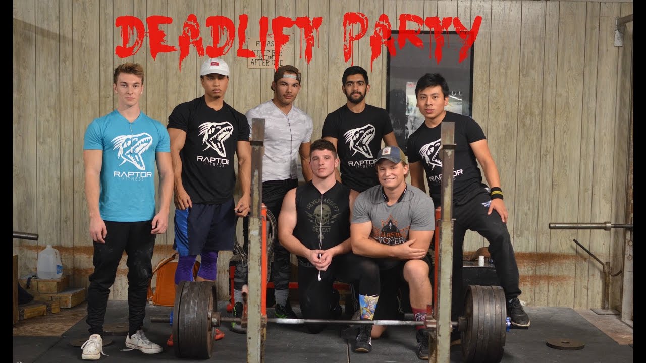 DEADLIFT PARTY AT CAROLINA FITNESS - YouTube