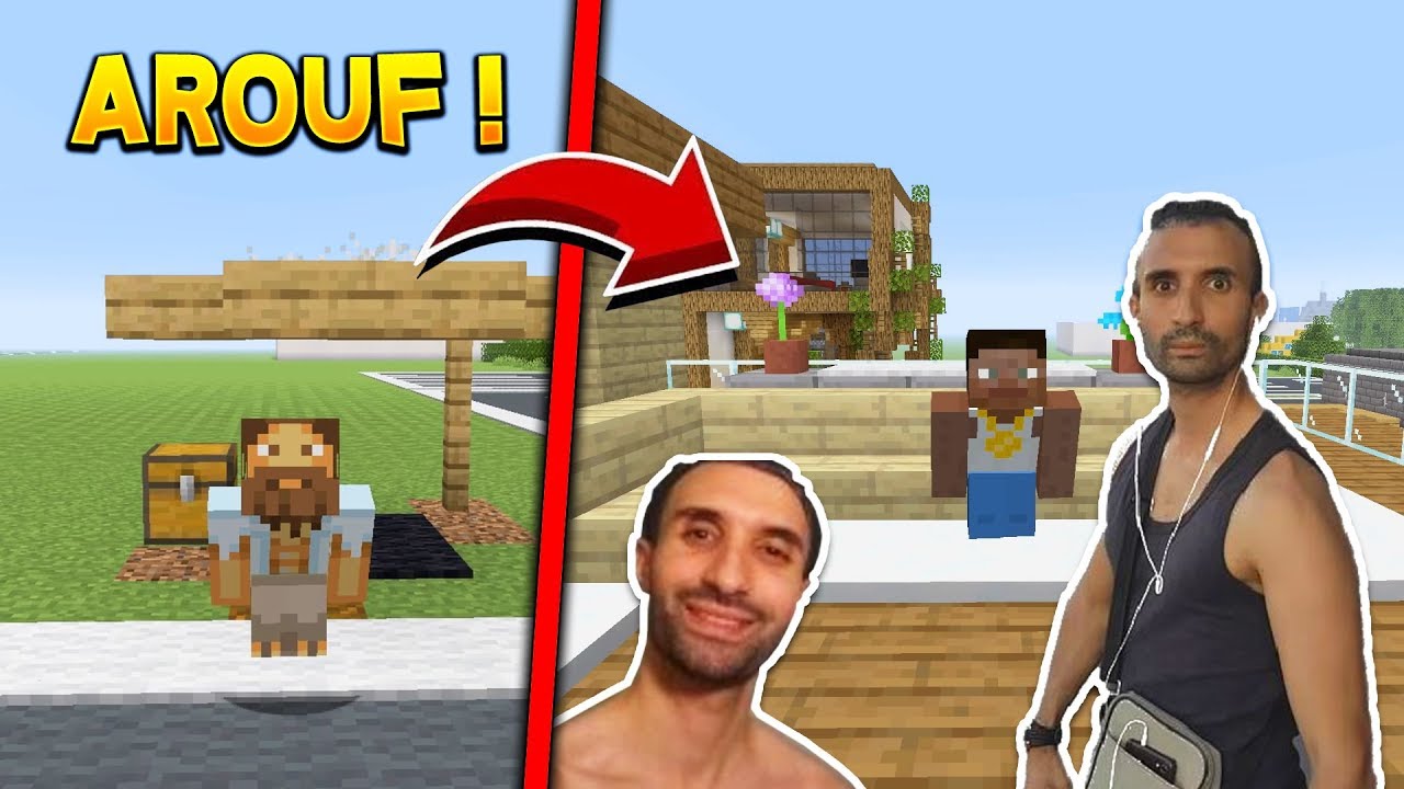 UN SDF DEVENU AROUF GANGSTA ! COURT METRAGE MINECRAFT RP ! PS4 FR - YouTube