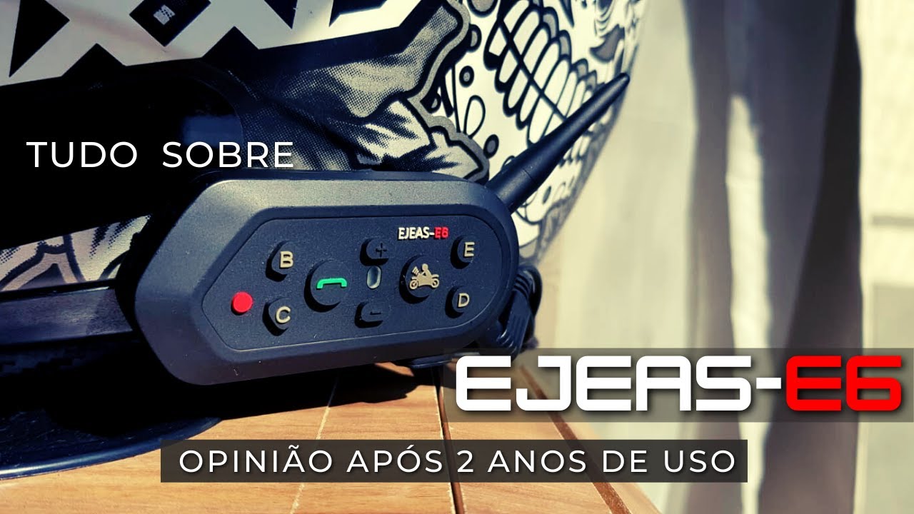 Intercomunicador Ejeas E6 - Review após 2 anos de uso - YouTube