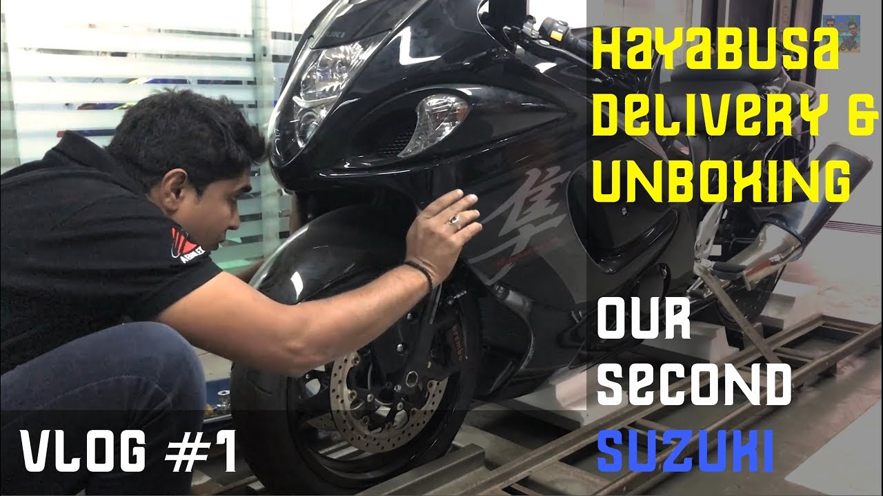 Hayabusa Unboxing & Delivery 2017, Bengaluru, India (Detailed Video ...