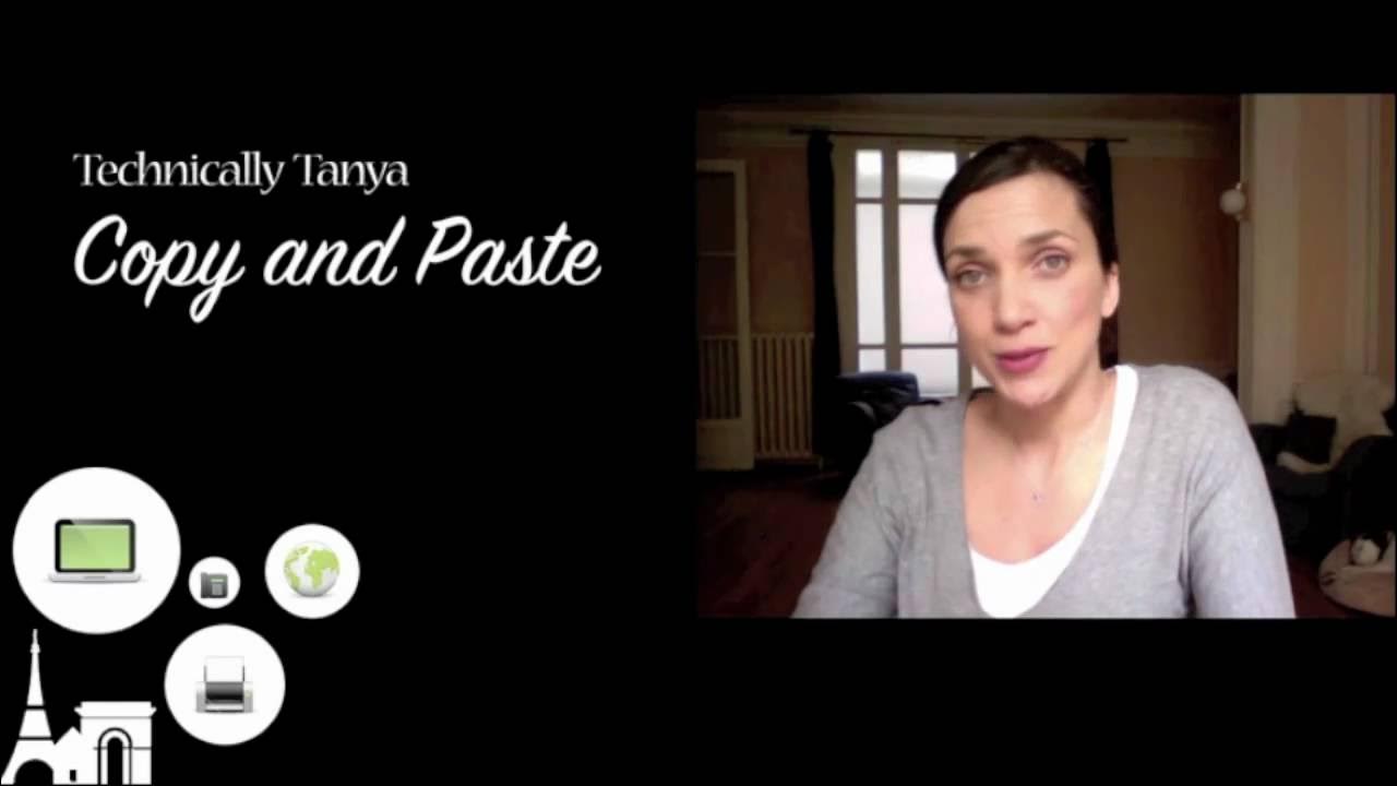 Tutorial: Copy and Paste - YouTube