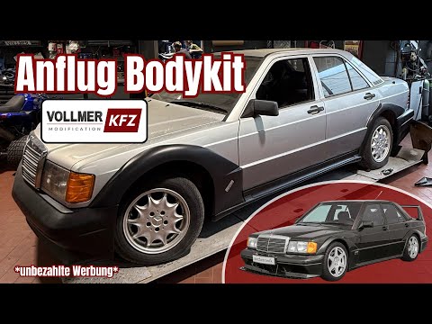 Vom Klassiker zum Biest – Teil 2. Mercedes W201 190 EVO II. Bodykit-Montage