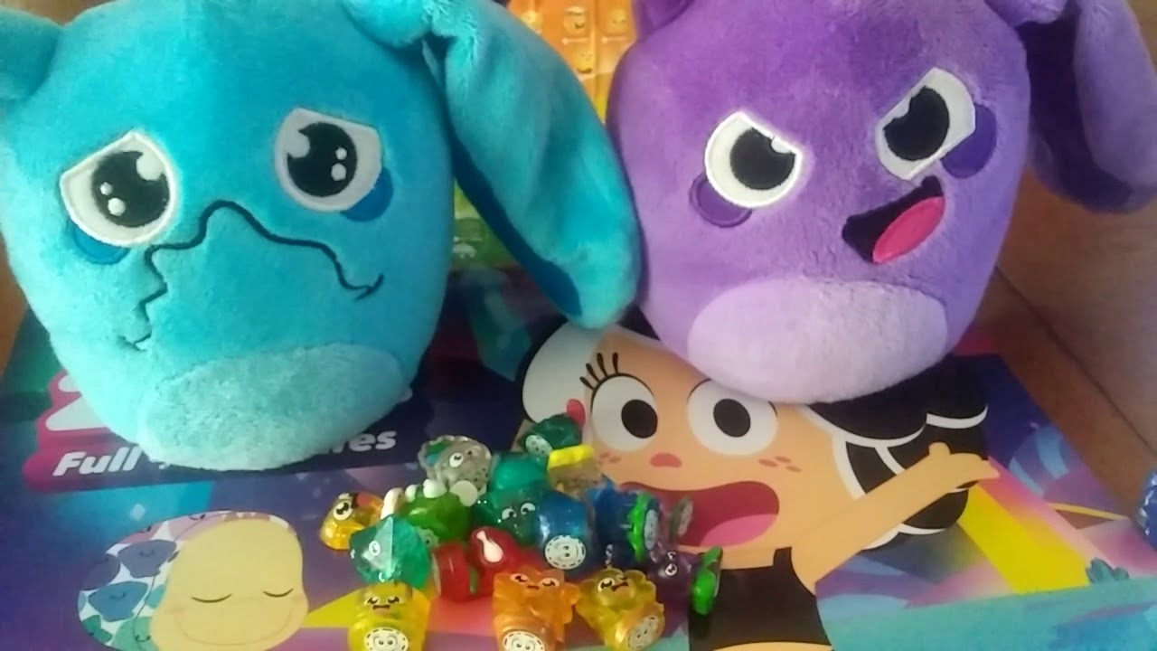 Hanazuki treasures and hemkas blue and purple READ DESCRIPTION first ...