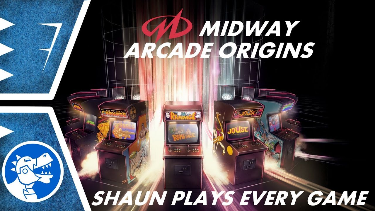 Midway Arcade Origins | Shaun Plays Every Single Game! | Games with ...