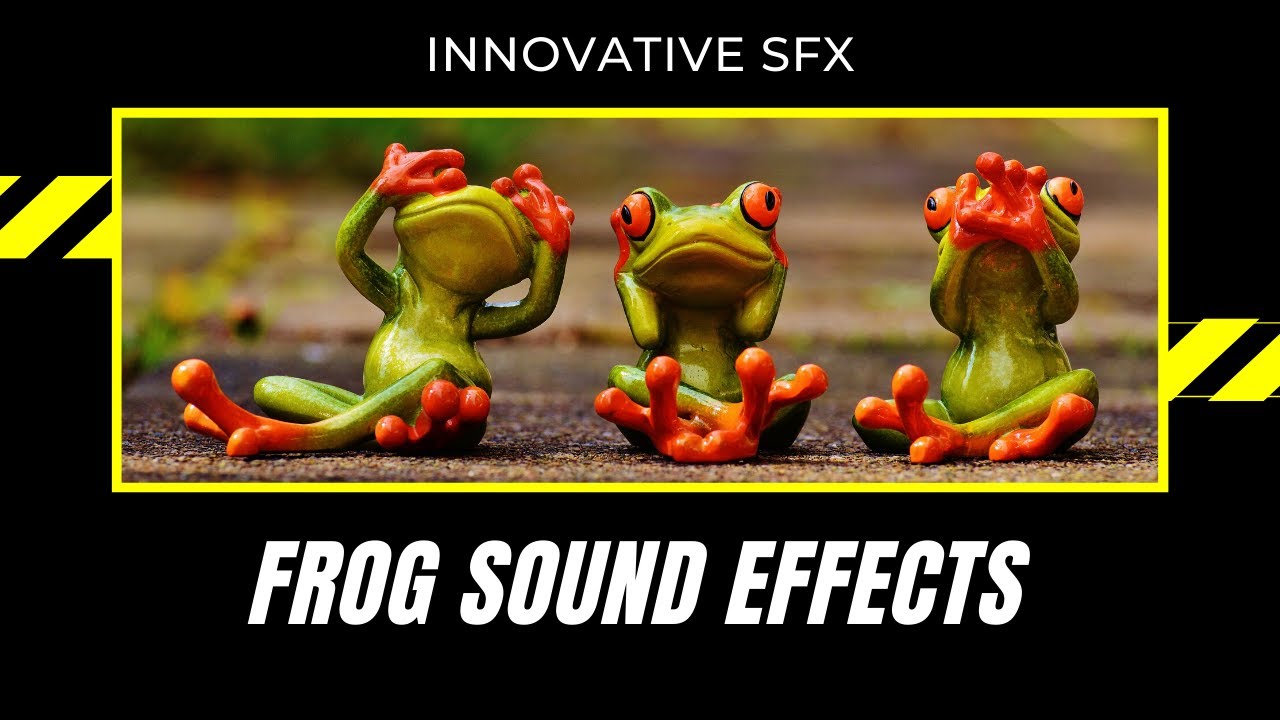 Frog Croaking Sound Effect - Sound of Frogs croaking - Frog sound ...