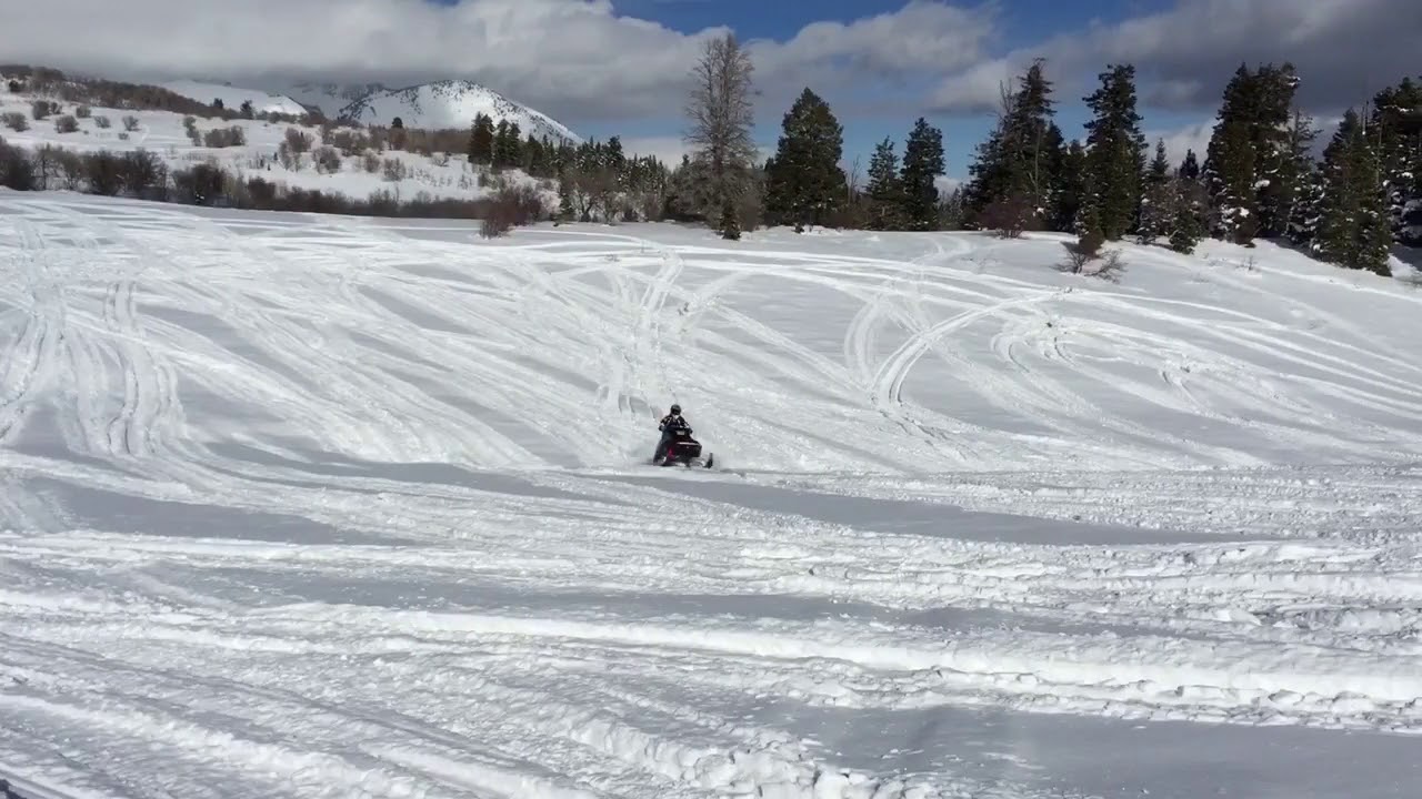 97 RMK 700 Wheelie - YouTube