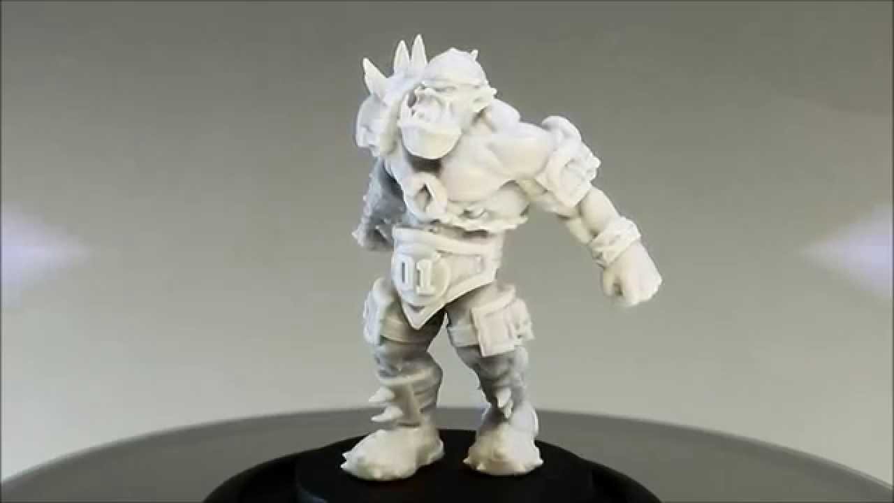 RN Estudio Orc 1 player Fantasy Football Blood Bowl Envisiontec ...