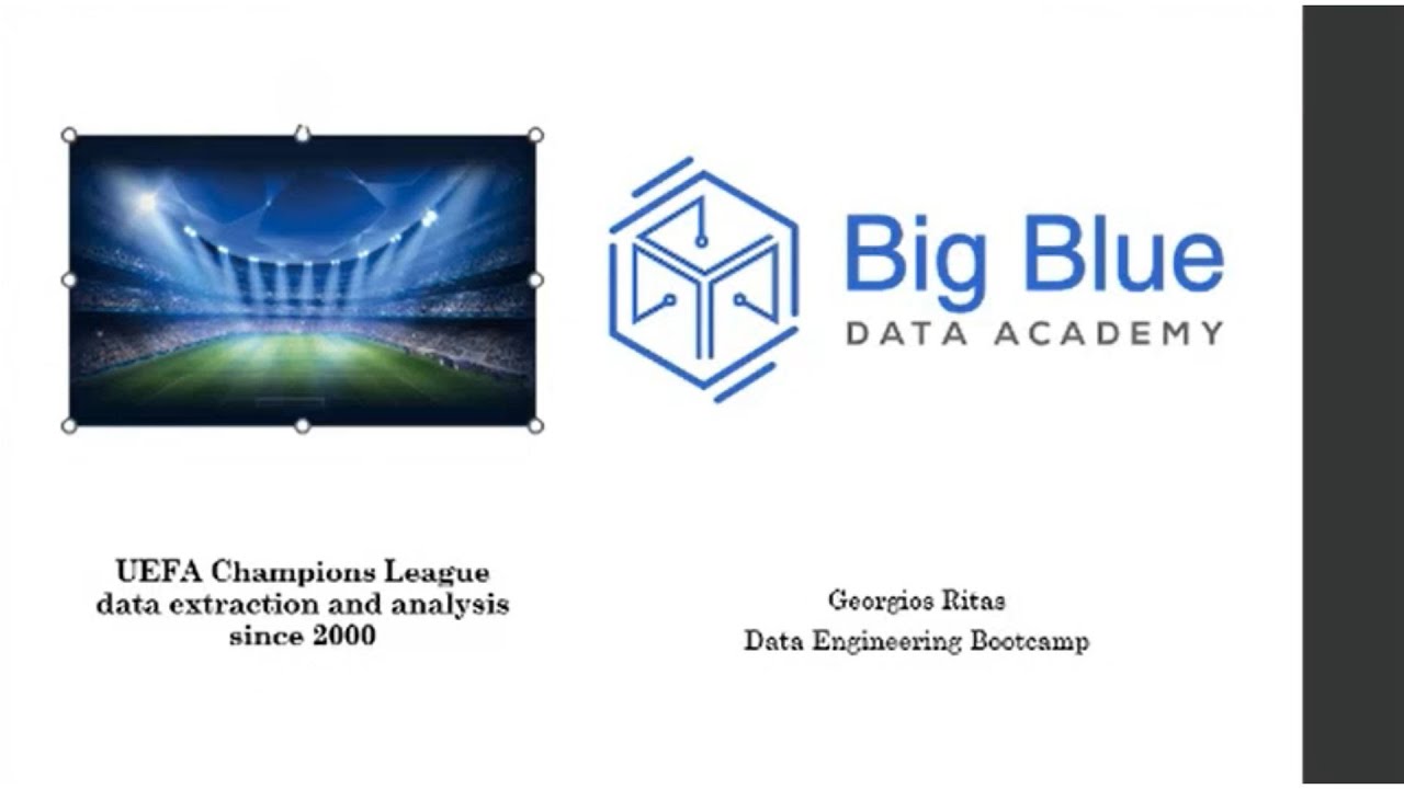 UEFA Champions League Data Extraction and Analysis | Big Blue Data ...