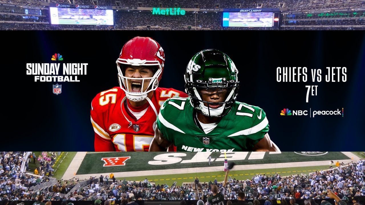 Dinner & Sunday Night Football: Chiefs @ Jets LIVE REACTION ...