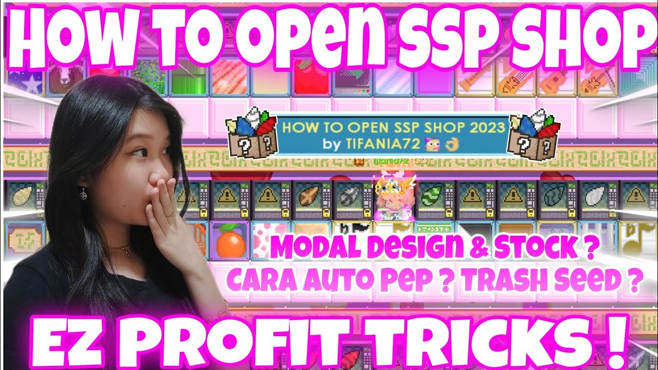 HOW TO OPEN SSP SHOP 2023 !! Cara Buka SSP Shop Biar Profit 😱 ...