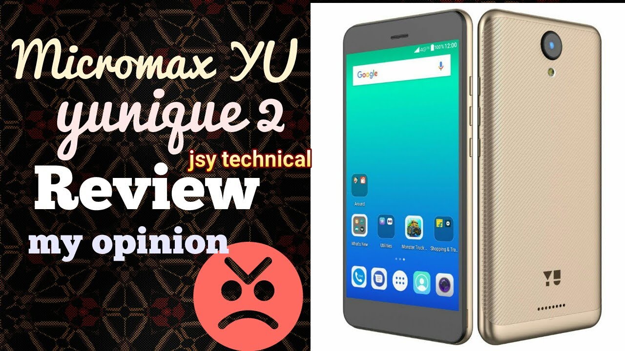 MICROMAX YU YUNIQUE 2 Full Review [hindi] - YouTube