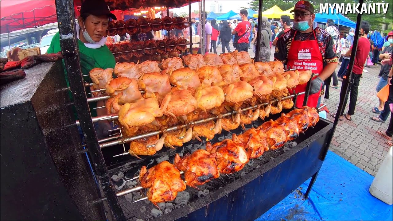 400 Roast Chickens (Ayam Golek) Sold Daily in Ramadan Bazaar - Zaharah ...