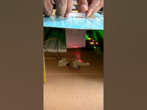 Laser based anti trespass security system #arduino #laser diode #LDR - YouTube