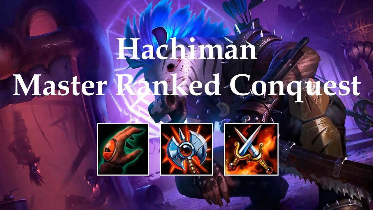 Carreando las rankeds - Hachiman Carry Master Ranked Conquest - SMITE ...