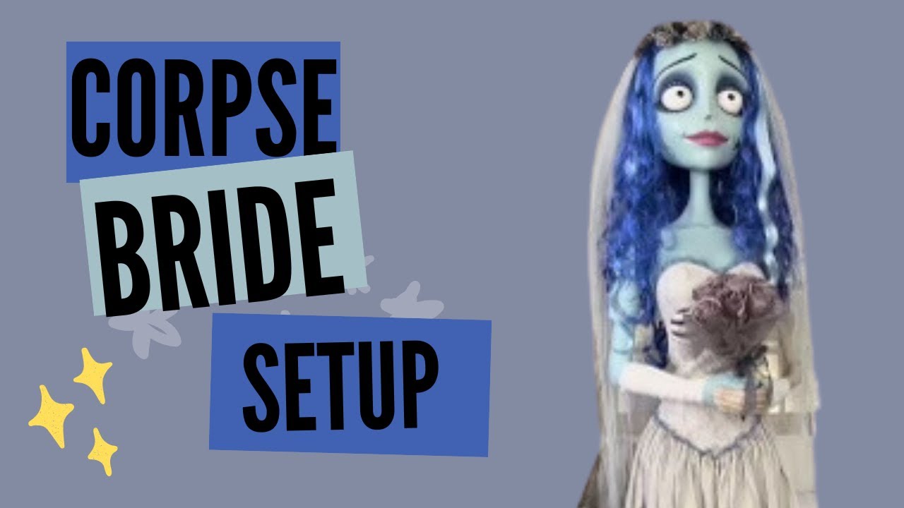 Setup and demo of Emily the “Corpse Bride” animatronic - YouTube