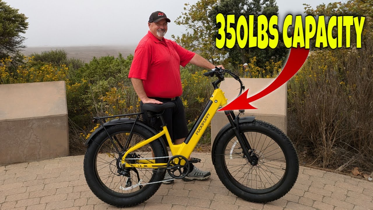 Big Guy Approved! Puckipuppy Samoyed E Bike Review 2024 For Plus-Size ...