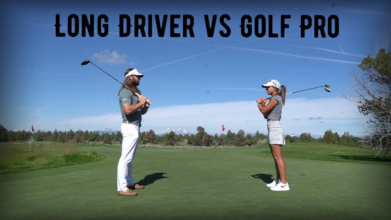 The Match- LONG DRIVER vs. GOLF PRO (18 Holes of Strokeplay at ...