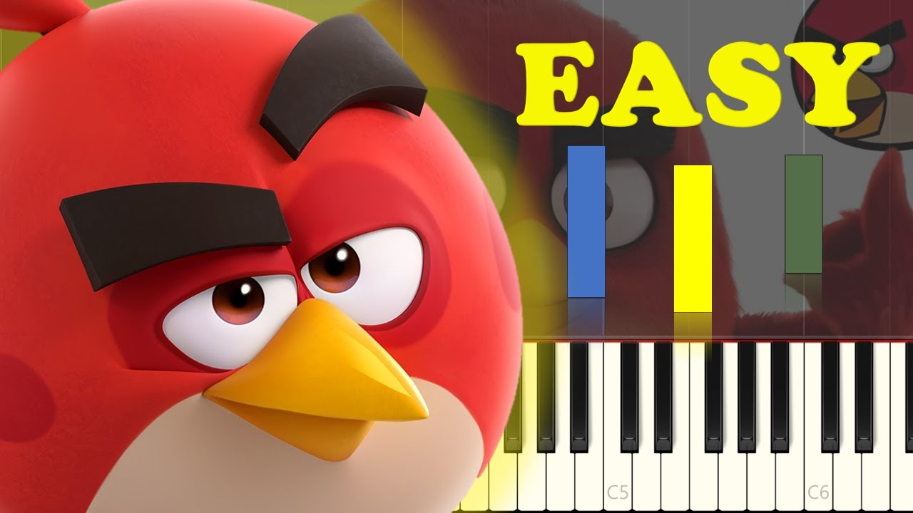Angry Bird Theme Song On Piano - YouTube