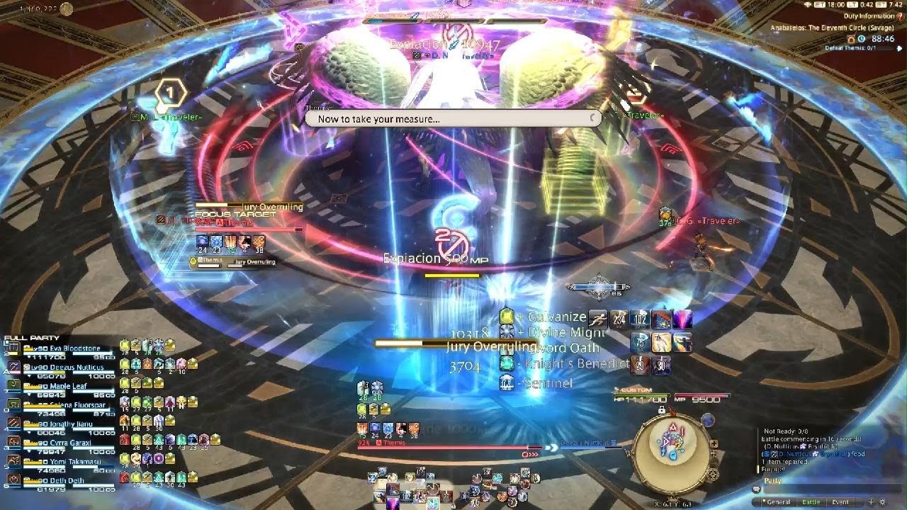 FFXIV P11S 1st Clear PLD POV - YouTube