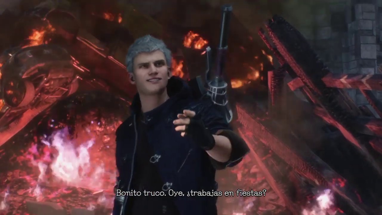 Devil May Cry 5 Goliath Boss Fight - YouTube