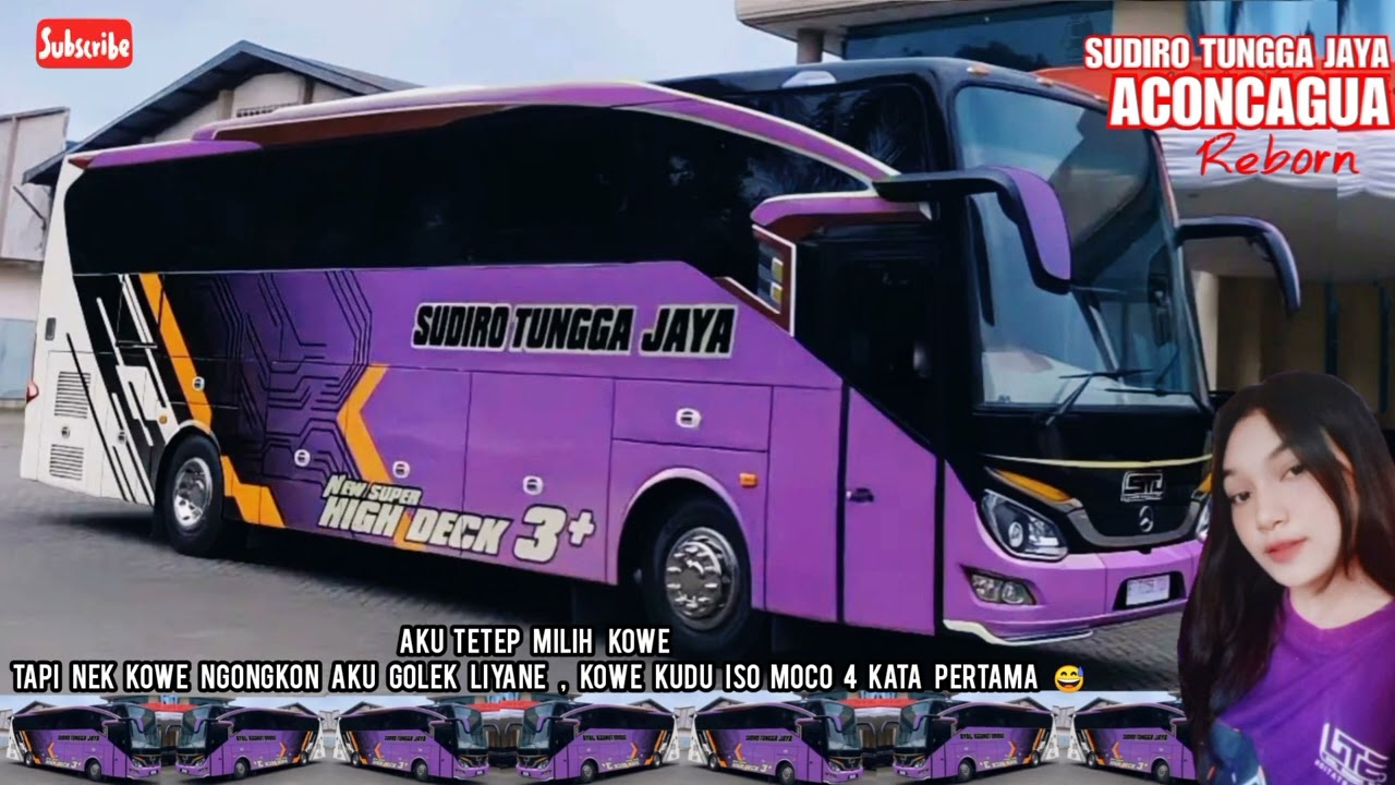BUS TERBARU⁉️BUS STJ ACONCAGUA REBORN,Dibalut Body NEW PATRIOT TE ...