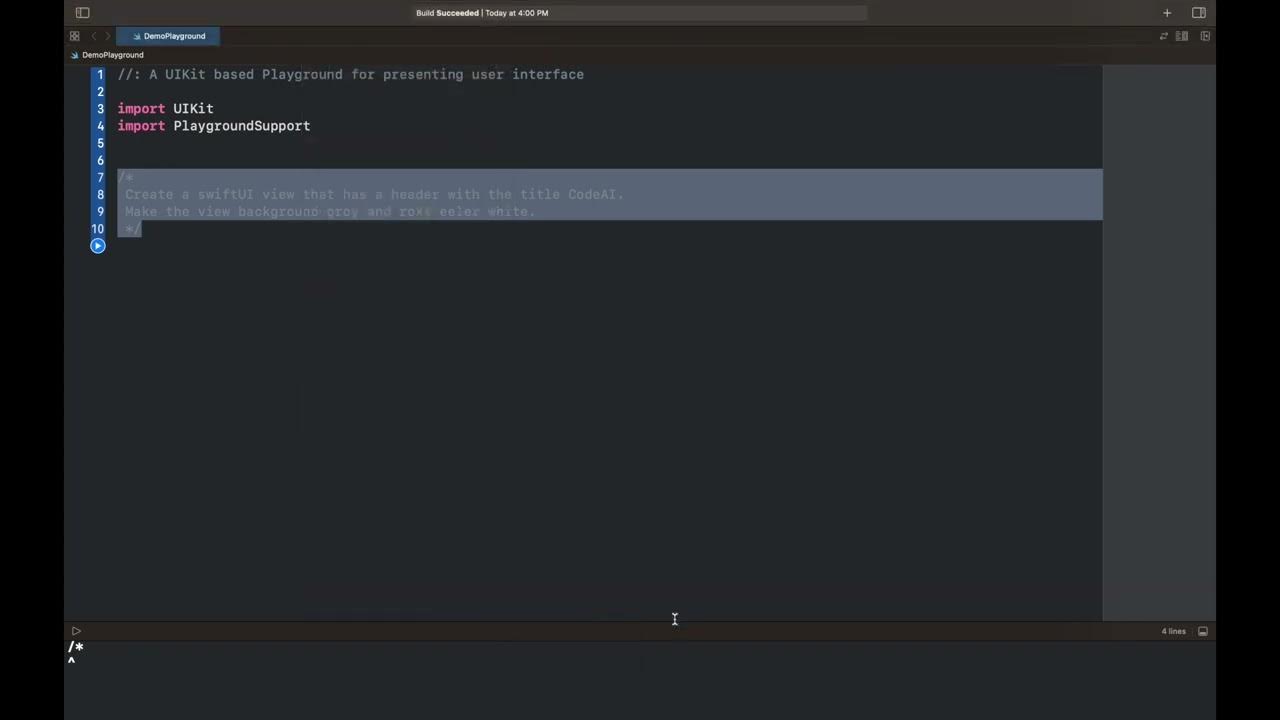Unlock the power of AI in Xcode. ChatGPT in Xcode. - YouTube
