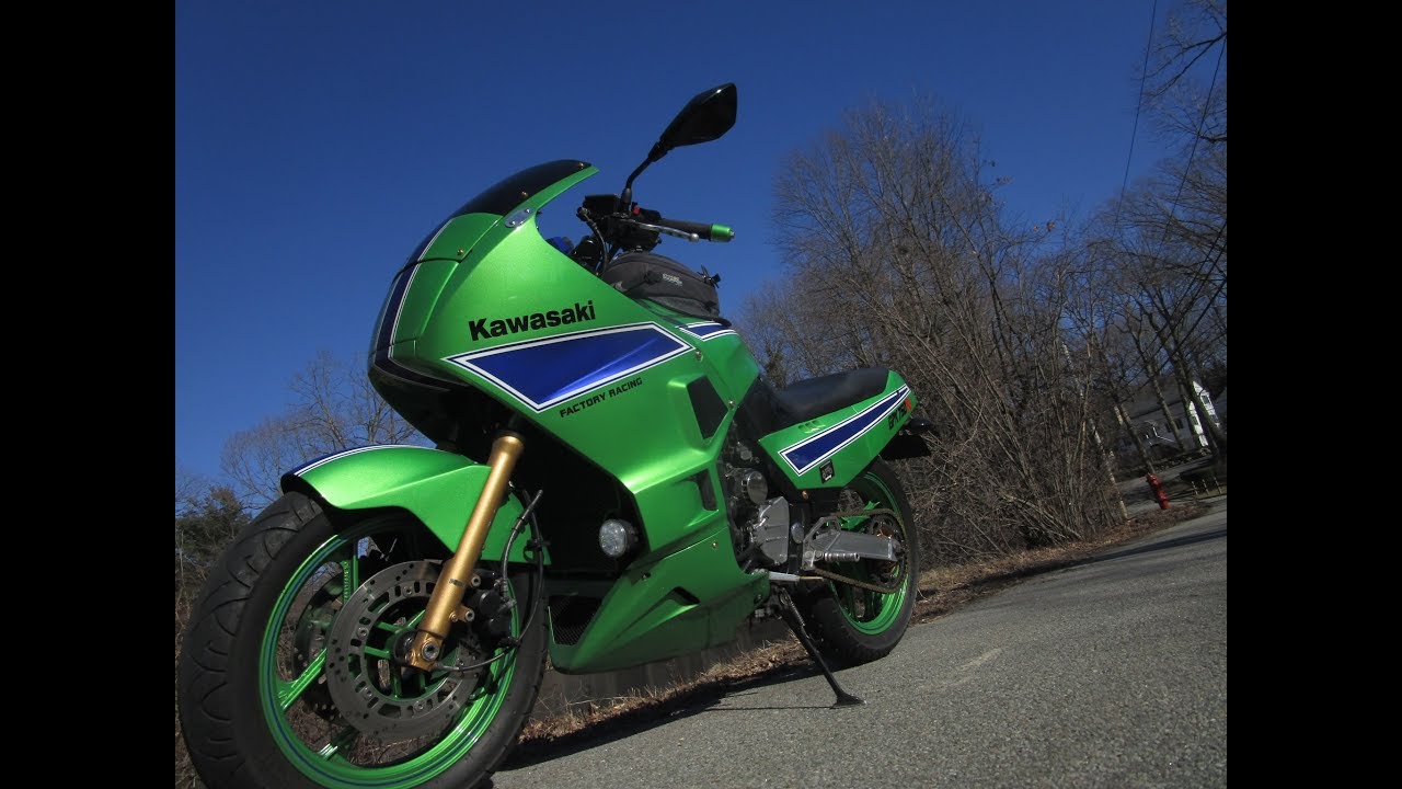 pt 98 NINJA RESTORATION,750 NINJA RIDE ON SALTY ROADS AND BEYOND - YouTube