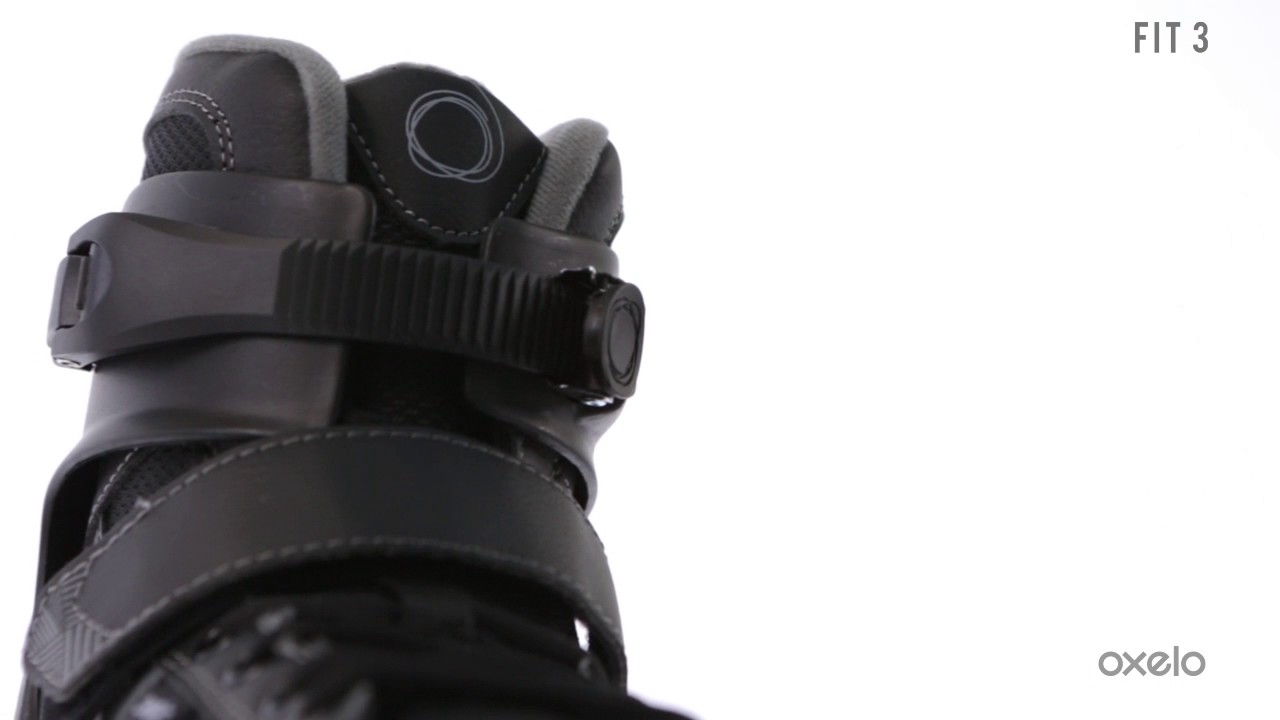 OXELO ROLLER FIT3 - YouTube