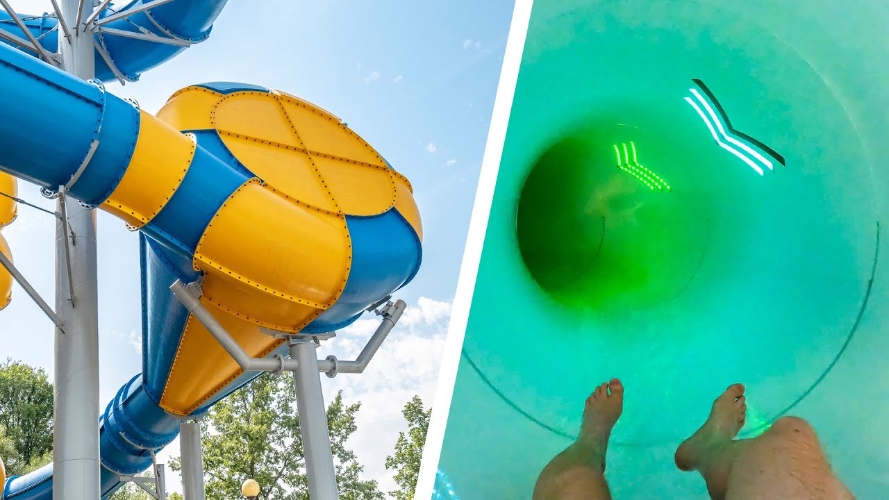 Crazy Cone Waterslide: Multimedia Slide [NEW 2022] Pływalnia Kapry ...