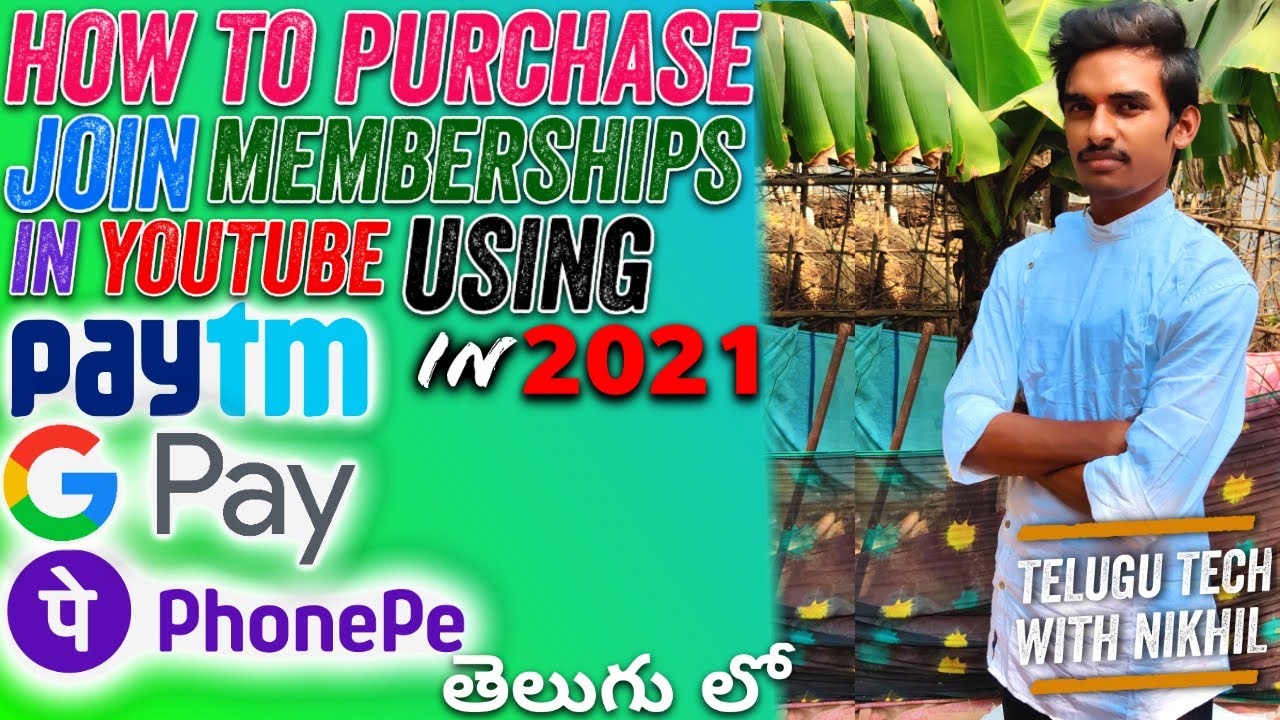 how to Join membership in youtube | How to pay phone pay for Joining ...
