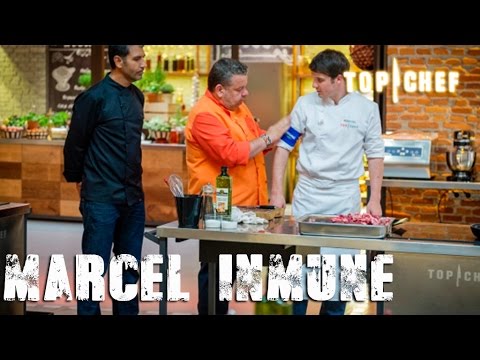 Marcel consigue la inmunidad - Top Chef - YouTube