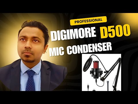 सबसे अच्छा माइक ।। Mic Condenser Set Up ।। Digimore D500 Condenser ...