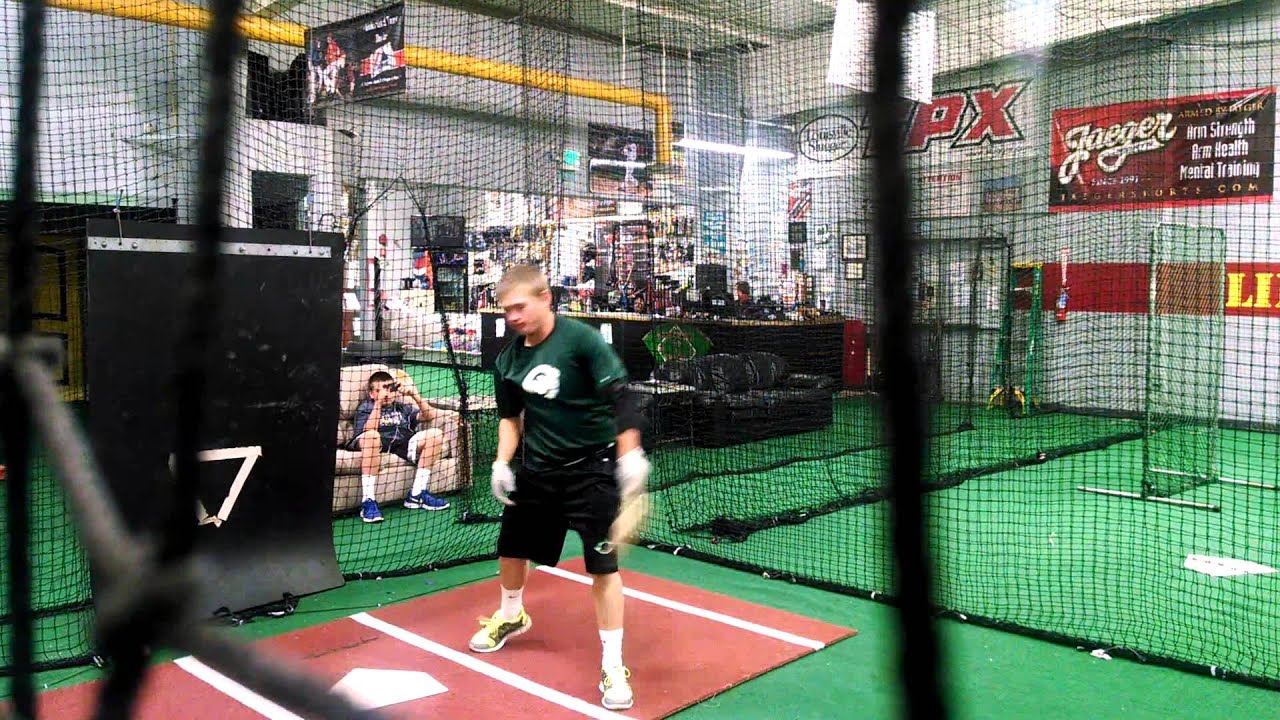 Cole Mears batting practice - YouTube