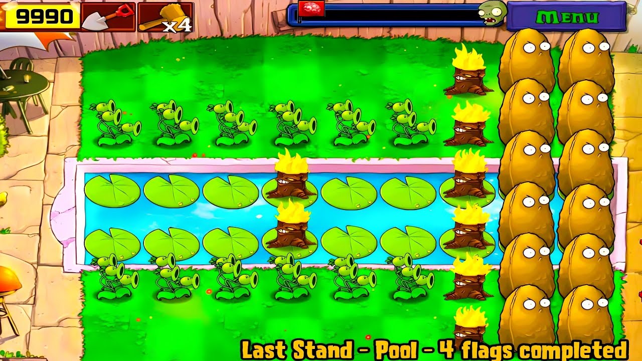 PVZ:*PUZZLE*_THREEPEATER BEST COMBO & STRONG CHALLENGES | Pvz Gameplay ...