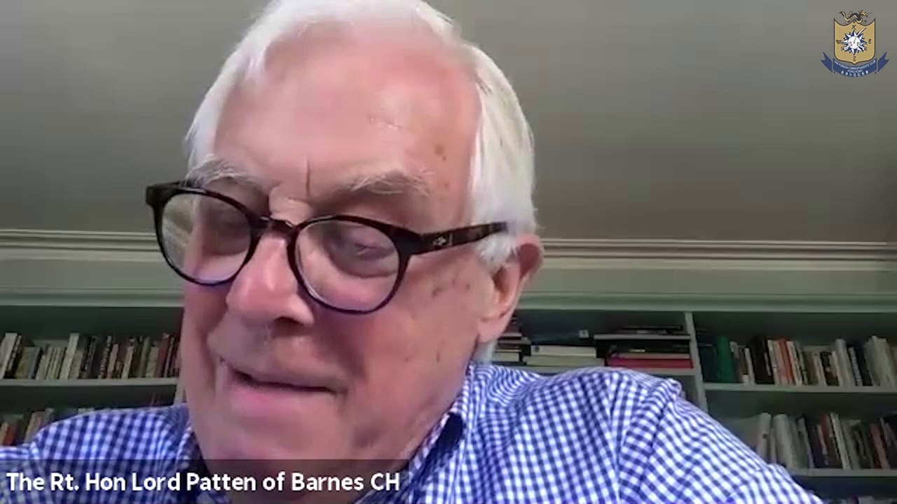 The Rt. Hon Lord Patten of Barnes CH: What’s in Store for Hong Kong’s ...