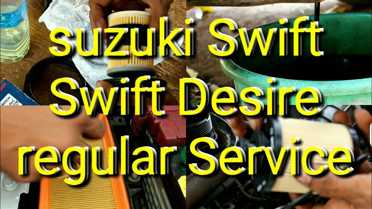 Suzuki Swift Dzire Regular Maintenance - YouTube