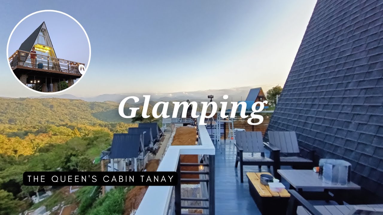 New and affordable GLAMPING site in Tanay - YouTube